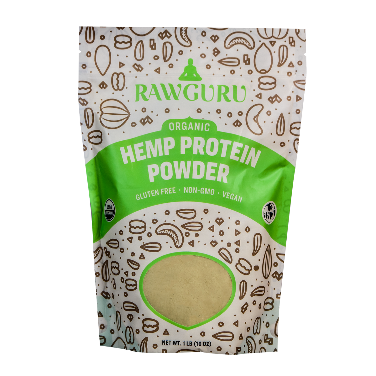Hemp Protein Powder - 16oz – Windy City Organics