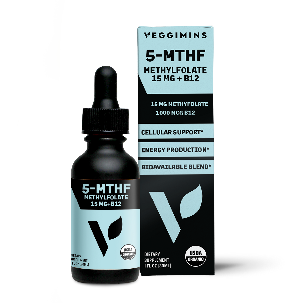 Organic Methylfolate 15mg + B12 – Windy City Organics